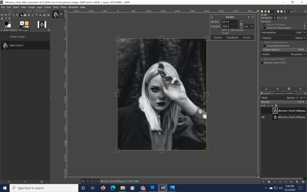 How to Resize a Layer in Gimp - Quick and Easy